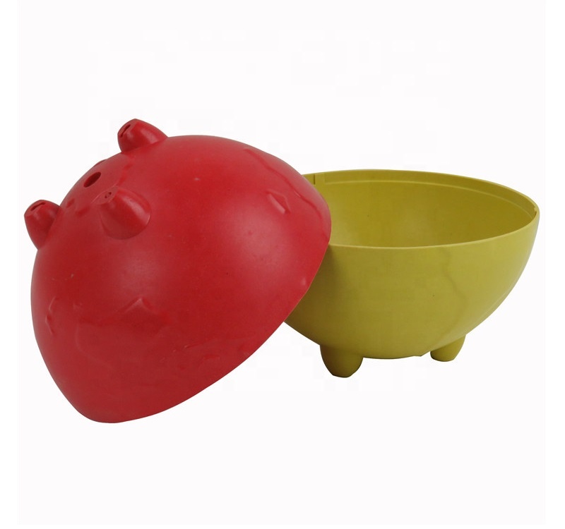 China Creative color biodegradable flowerpot high temperature heat ...